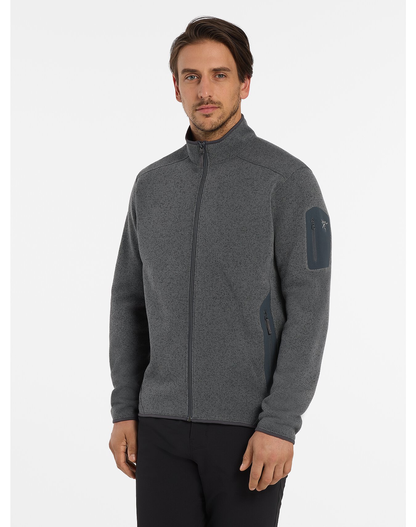 ARC’TERYX Covert Cardigan m graphite heather | Sportief Tilburg